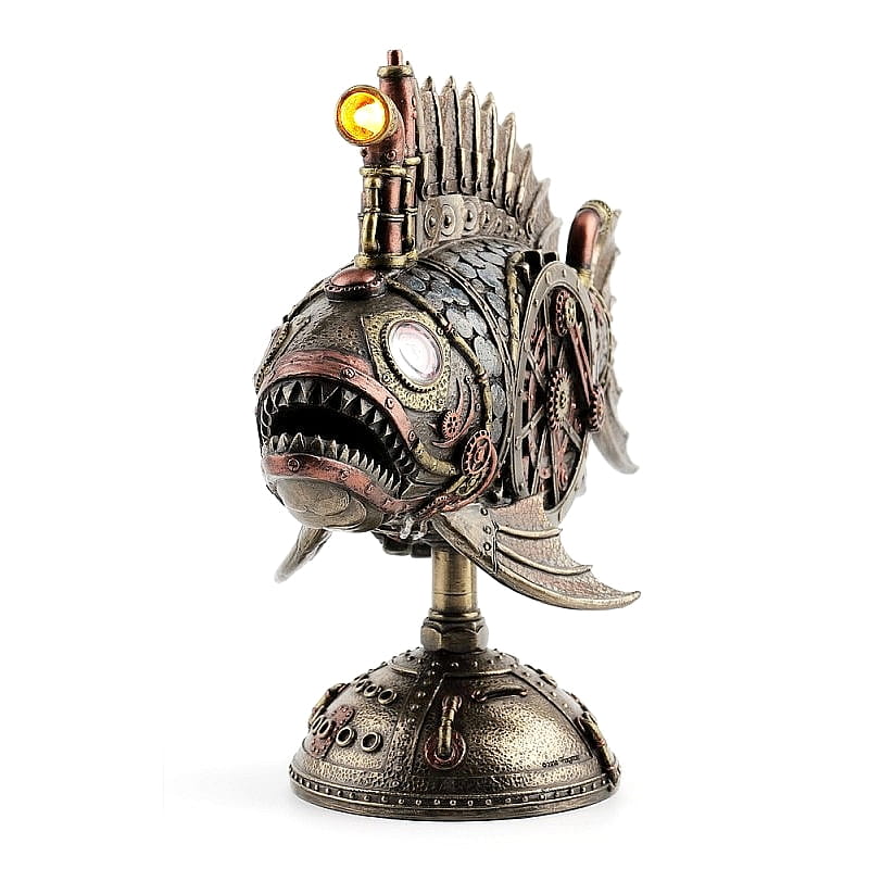 Łódź podwodna mechaniczna ryba głębinowa grawer Steampunk - Karuzela ...